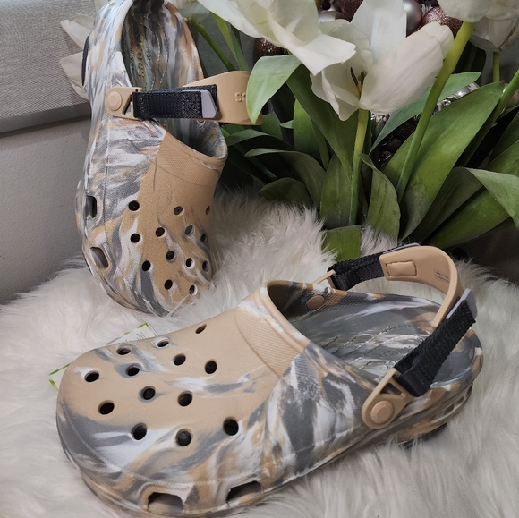 CROCS | Shoes | Crocs Allterrain Marbled Clog Brand New | Poshmark